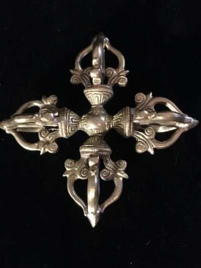 Double vajra 15cm - Buddhist Images